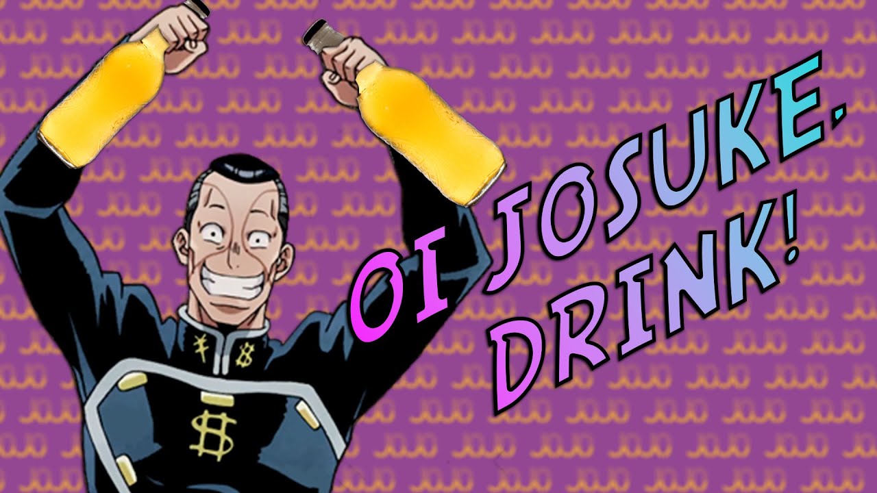 So we got DRUNK watching JOJO's BIZARRE ADVENTURE - YouTube