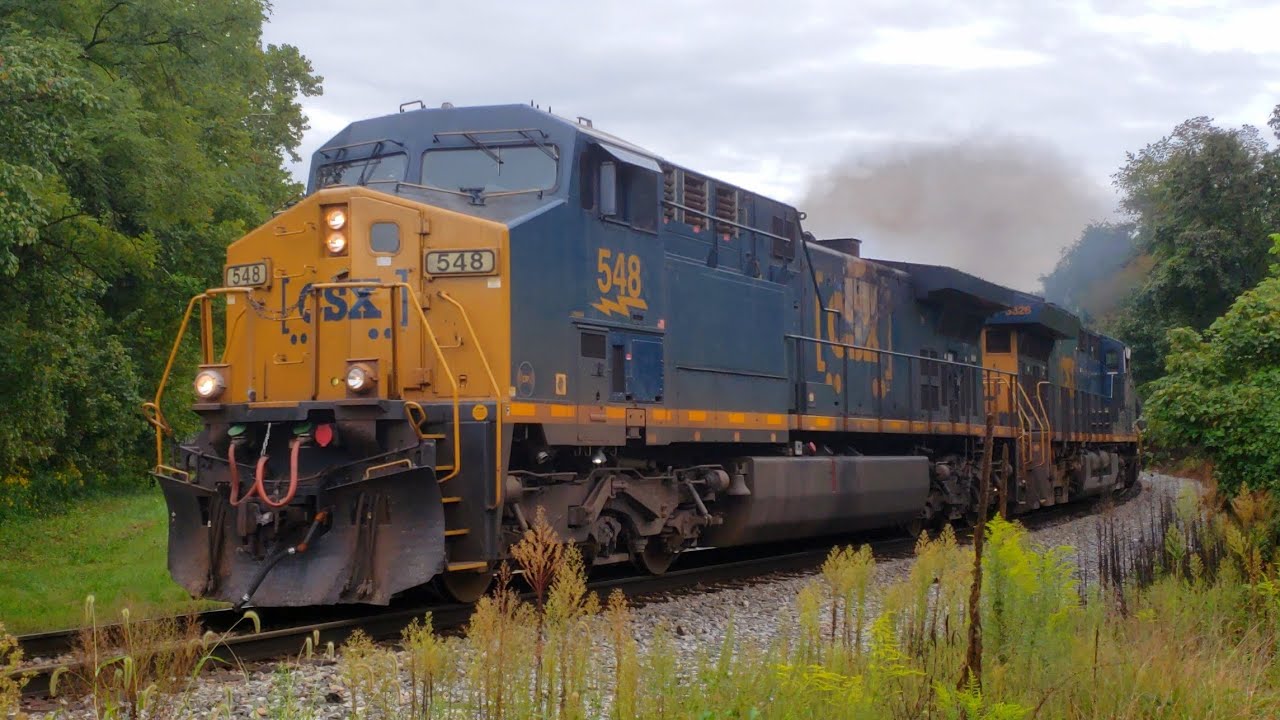 CSX M316-09 EB Manifest Train - YouTube