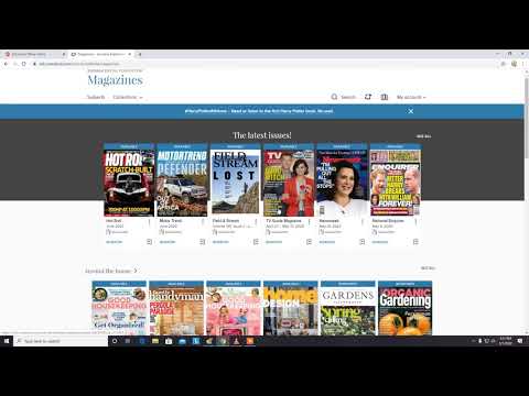 Download Magazines on OverDrive!