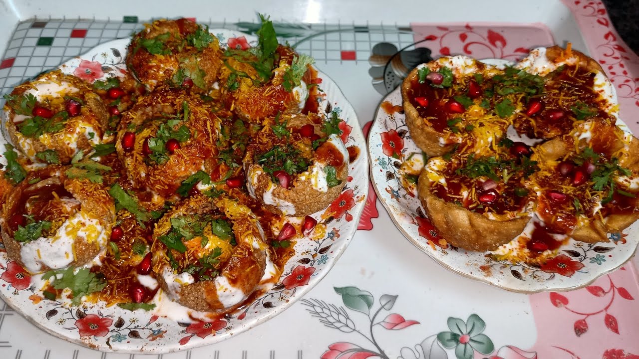 Dahi Puri recipe - how to make dahi Puri chat recipe - ise jyada ...