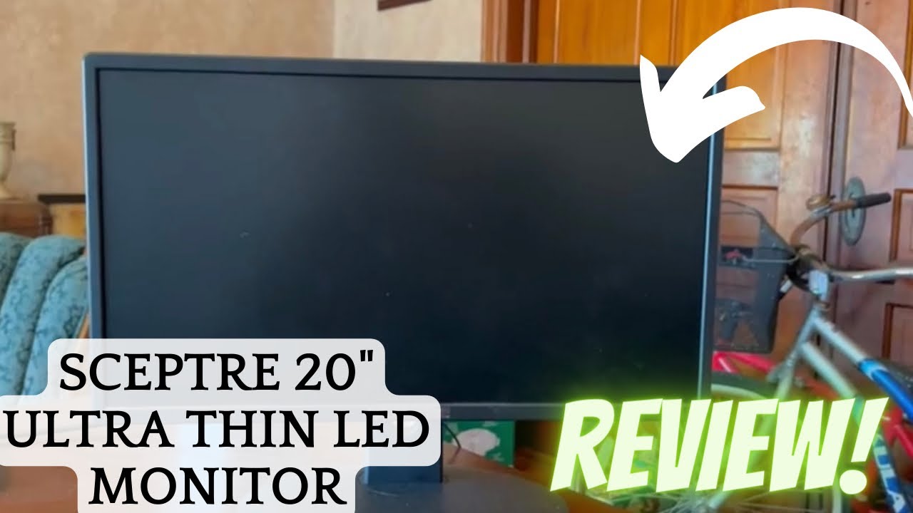 Sceptre 20" LED Monitor Review: Ultra Thin Design & Crisp Resolution ...