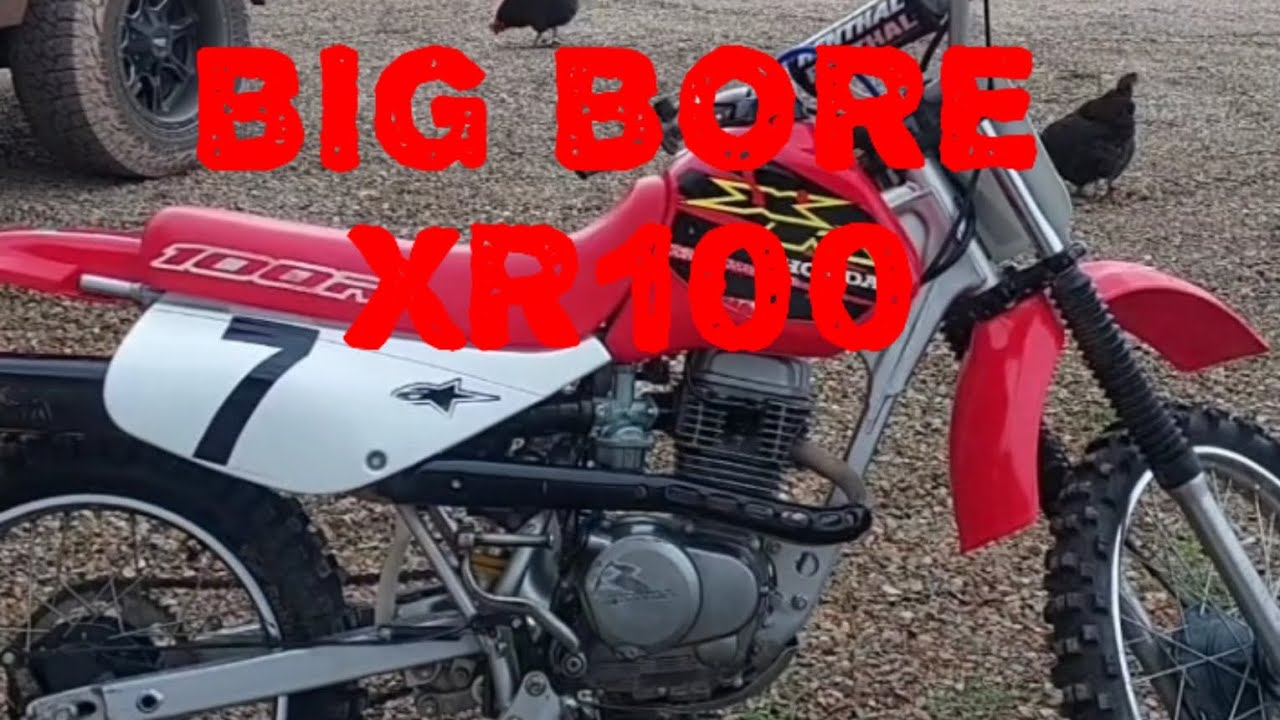 Blown up Honda XR100 gets a 120cc BIG BORE KIT installed with a new ...