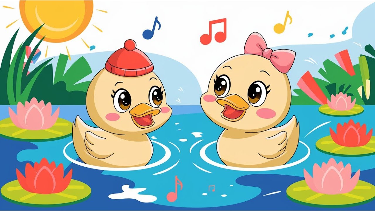 Two Little Ducks Song I Kids Songs & Nursery Rhymes by @ZubiDubiKids ...