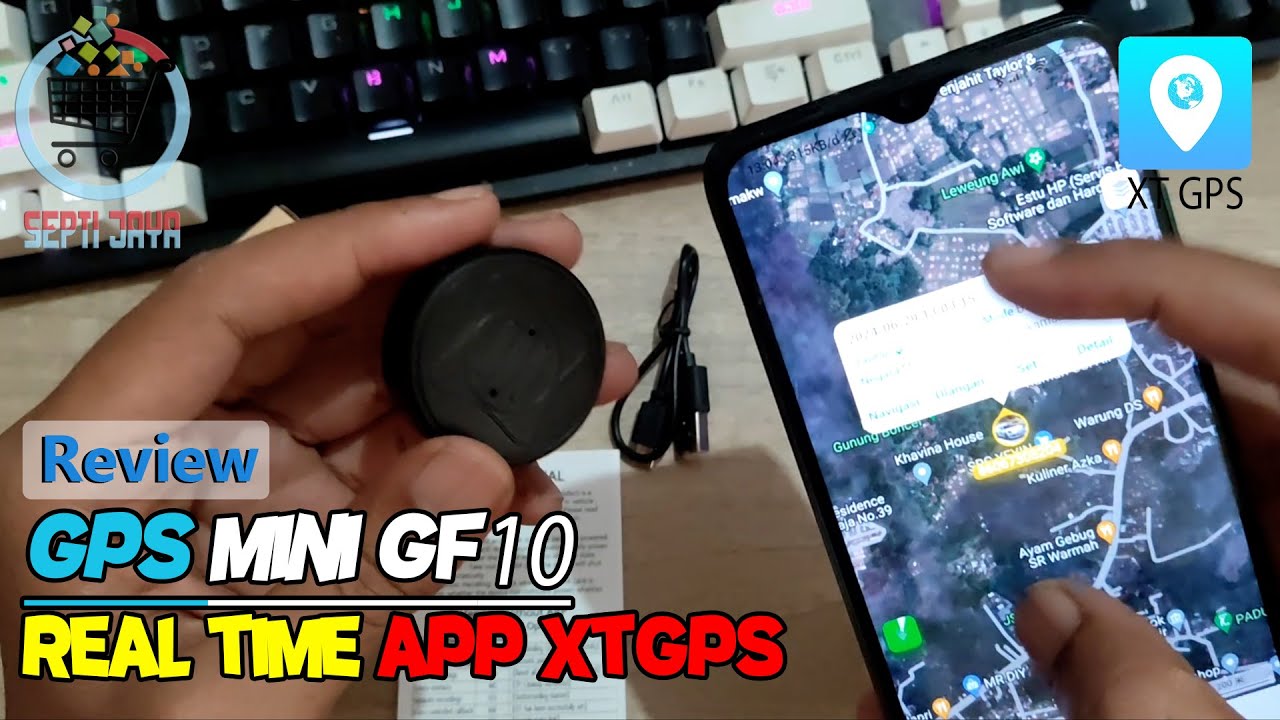 Lebih Canggih dari GF07! Review Tes GPS Mini GPS GF10 Multifungsi Untuk ...