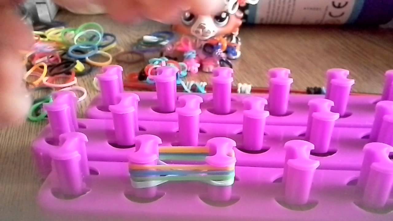 How To Make A Lps Bow Made Out Of Loom Bands: Tutorial - YouTube