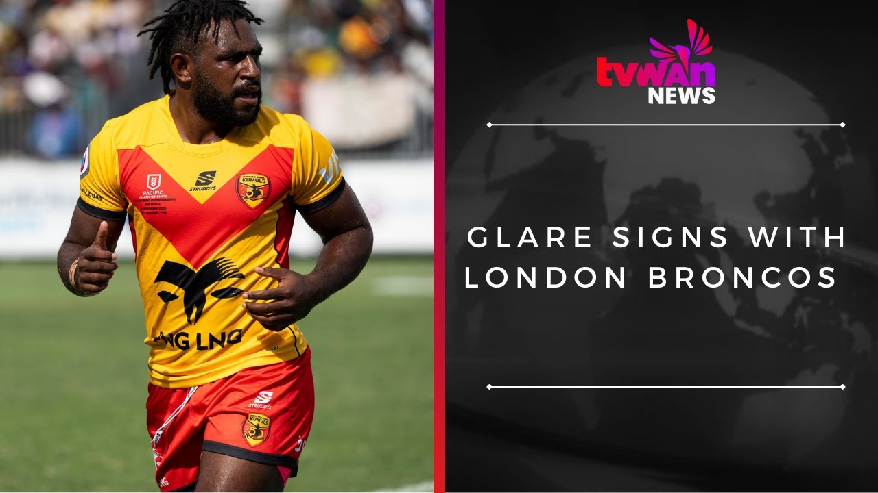 Glare signs with London Broncos - YouTube