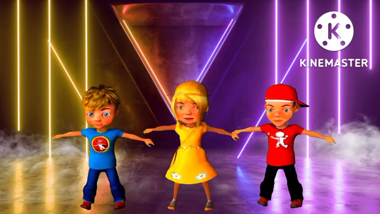 Kids dance⚡ cartoon dance meme💥cow dance kids🔥 cartoon funny dance ...