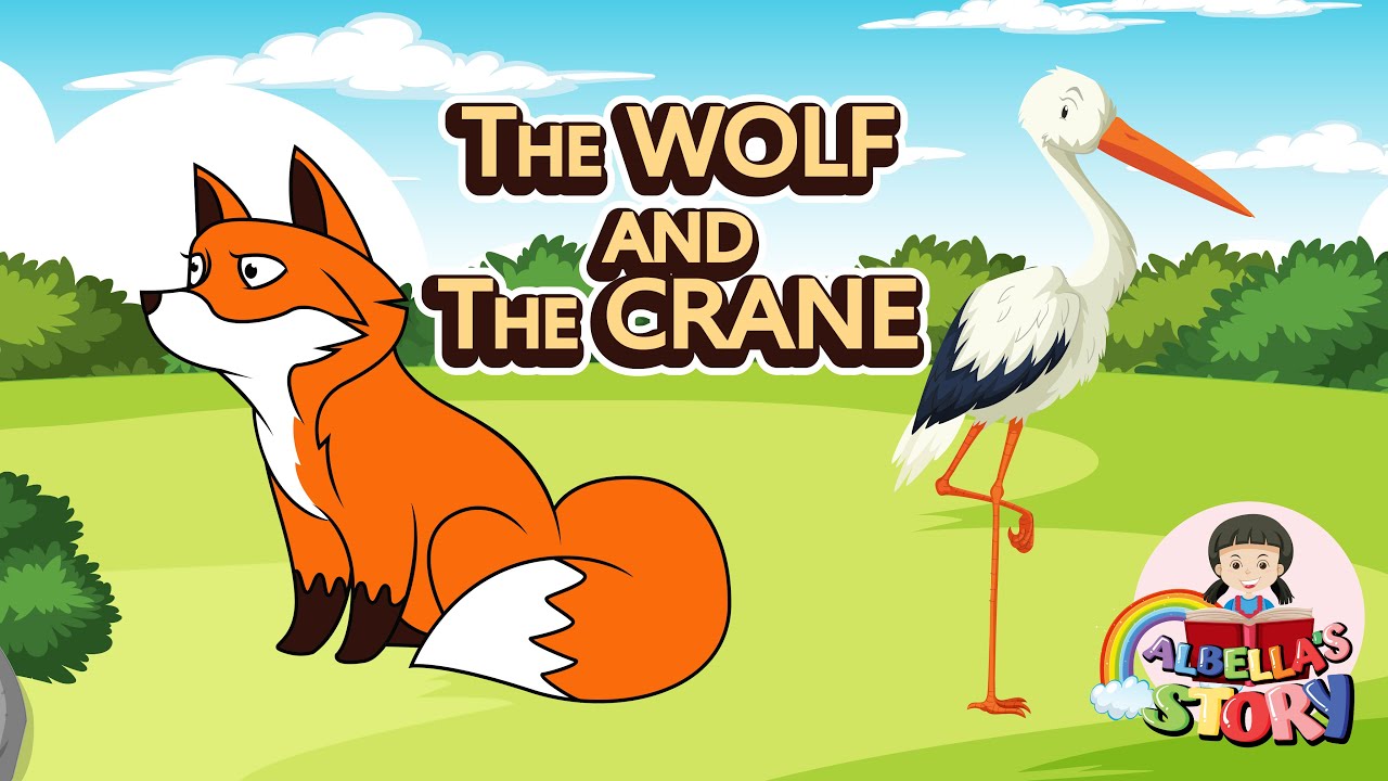 The Wolf and The Crane || Classic Moral Stories for Kids... - YouTube