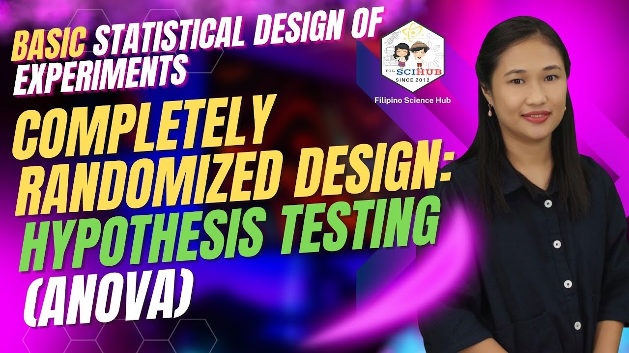 Completely Randomized Design of Experiment Hypothesis Testing - ANOVA ...
