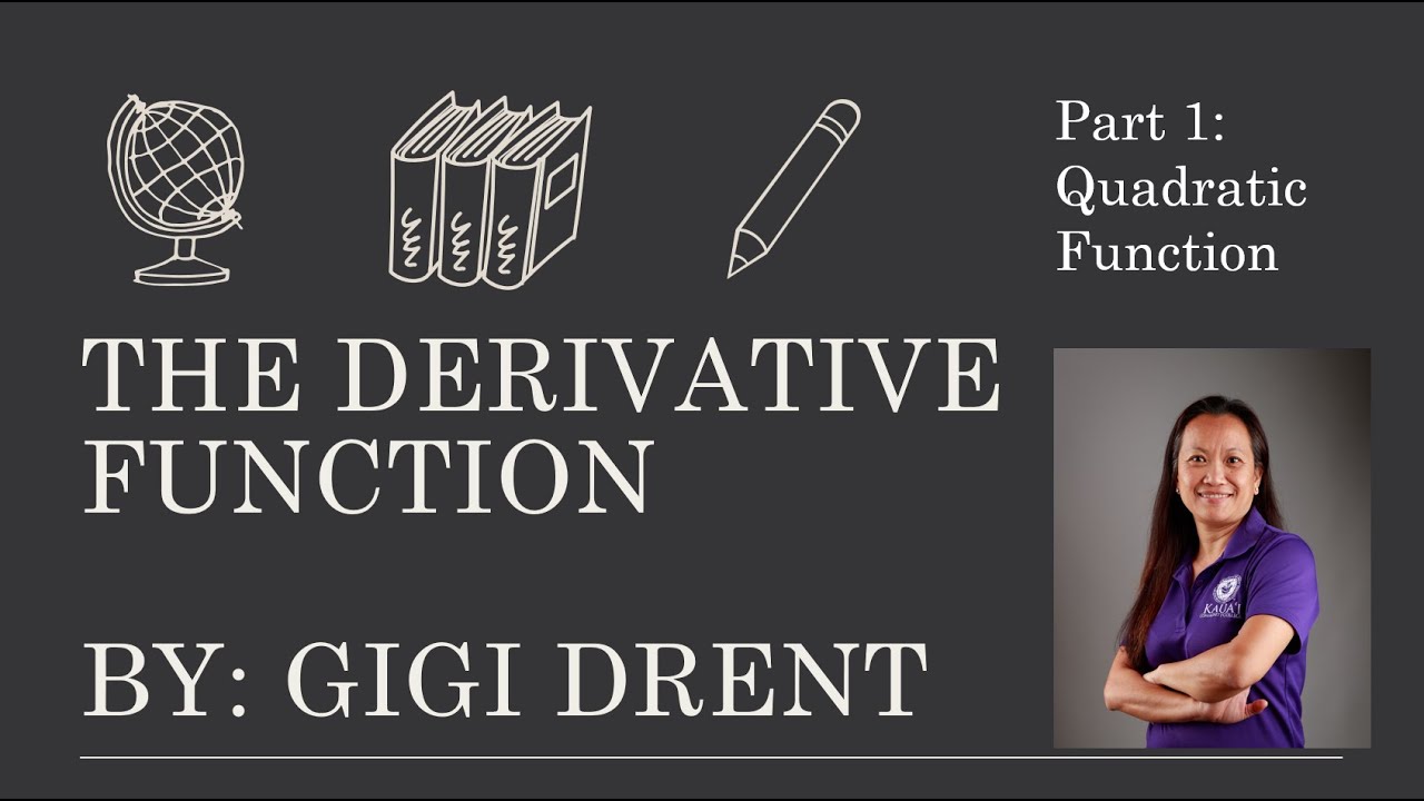 Intro to Derivatives part 1 - YouTube