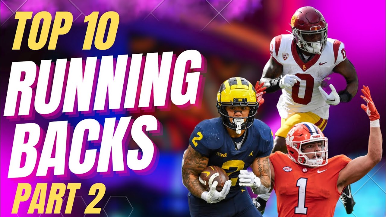 Top 10 Rookie Running Backs Highlights 2024 (Part 2) - YouTube