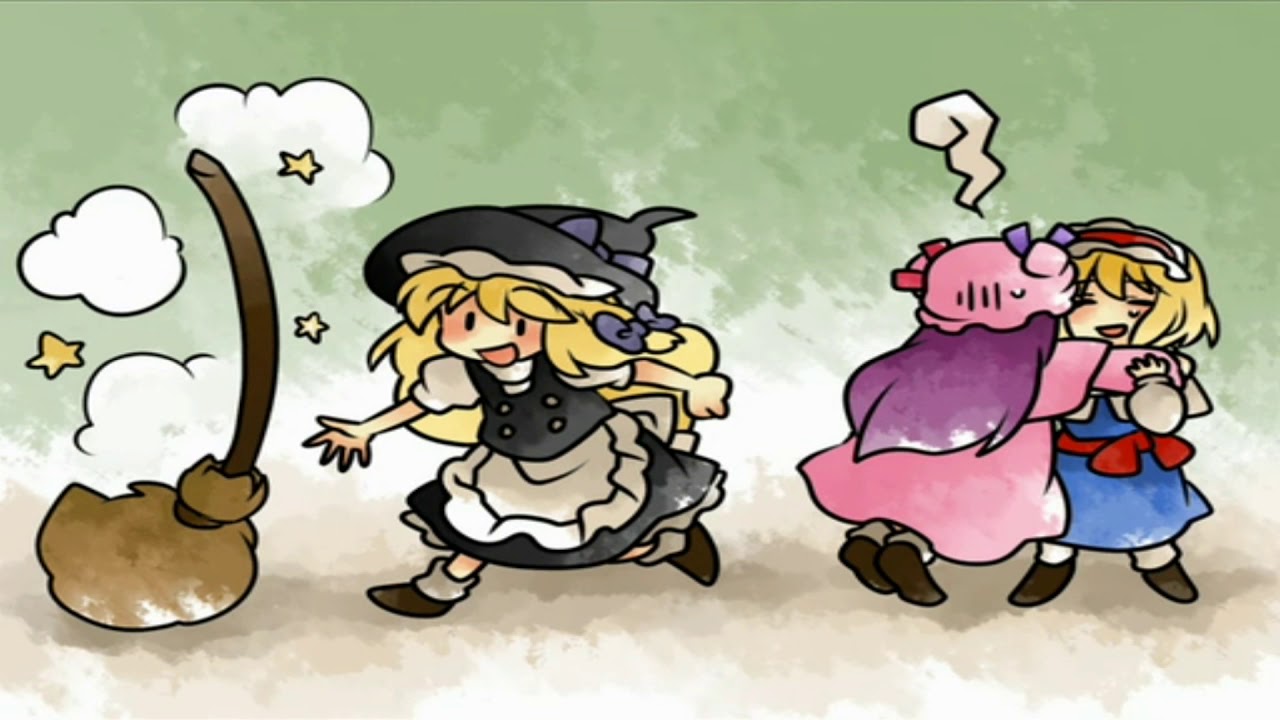 Touhou - Marisa x Alice x Patchouli Details PV - YouTube