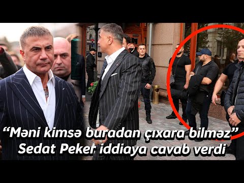“Məni kimsə buradan çıxara bilməz” - Sedat Peker iddiaya cavab verdi