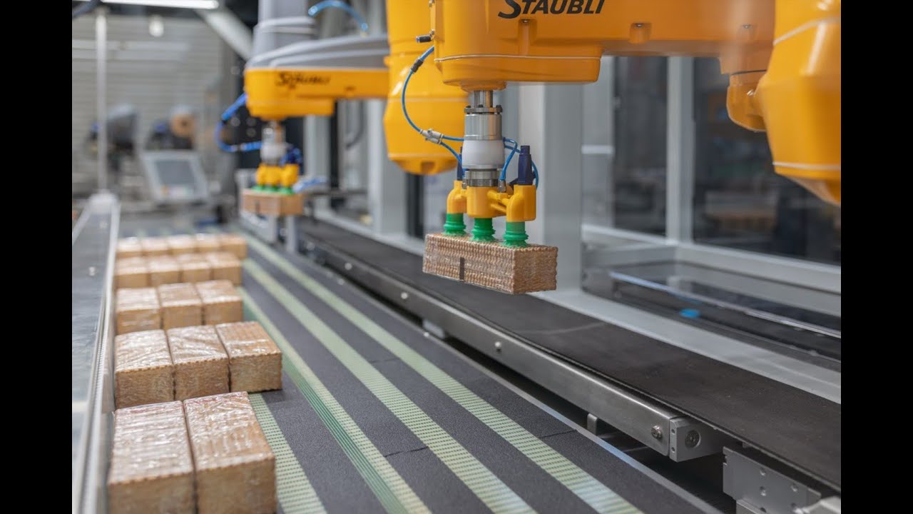 Andropack & Staubli Robotics Collaboration - YouTube