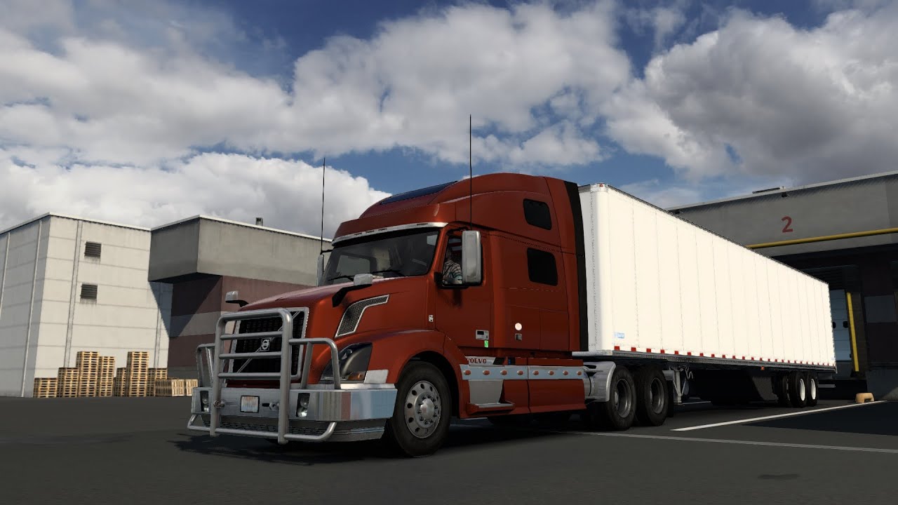 ATS 1.42: Exploring the Southwest in a Custom Volvo VNL - YouTube