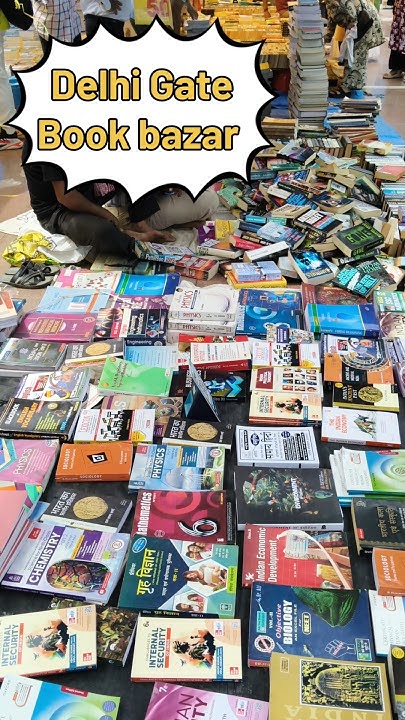 Delhi gate book market || Daryaganj book market || #market #shopping # ...