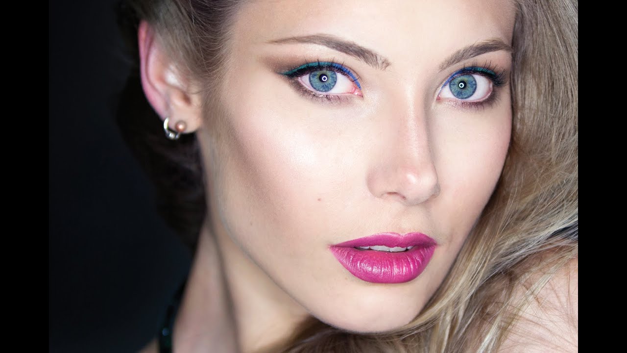 Sultry Spanish Eyes Ombre Eyeliner Tutorial - YouTube