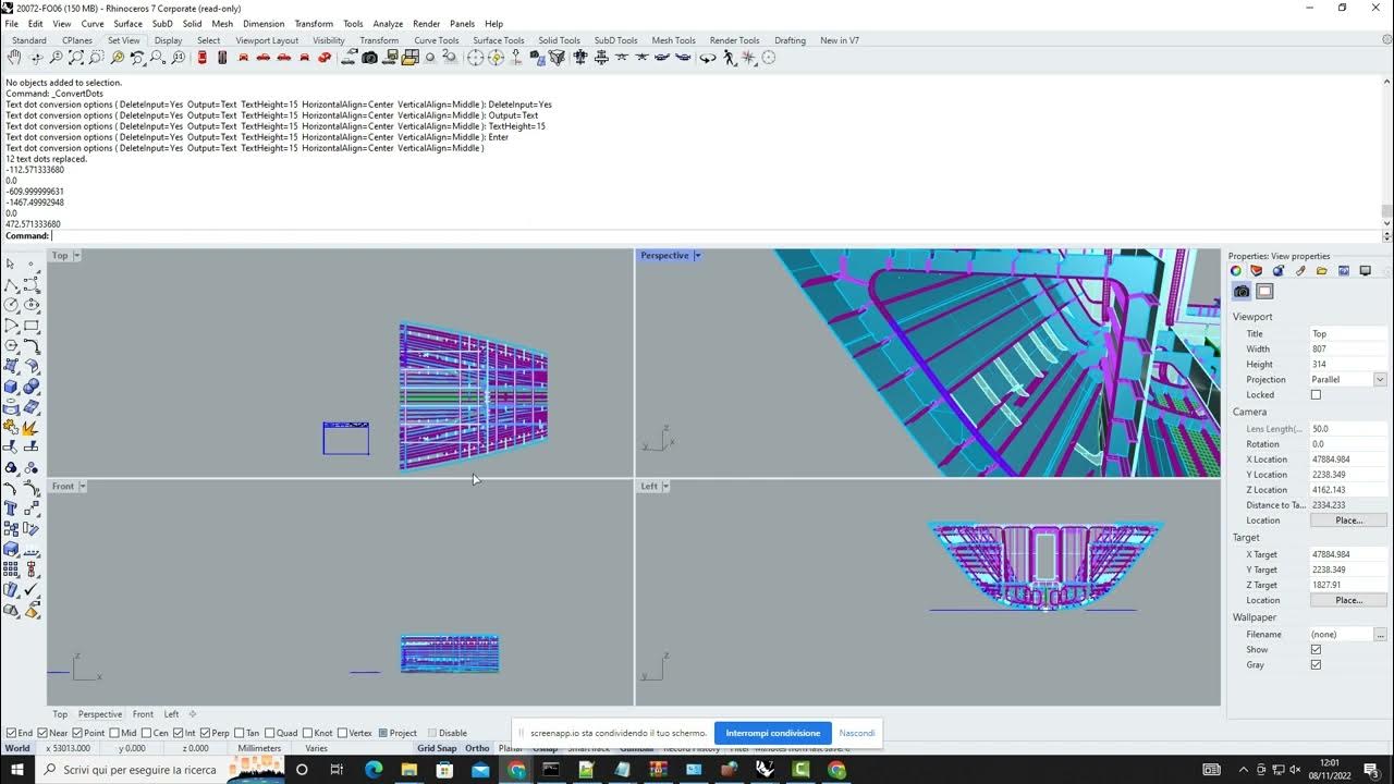 Ship Designer : Automated Stiffners sketches and dimensioning in Rhino - YouTube
