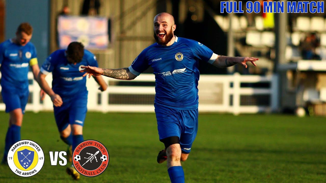 Harrowby United VS Barrow Town FC [FULL 90 MIN MATCH] - YouTube