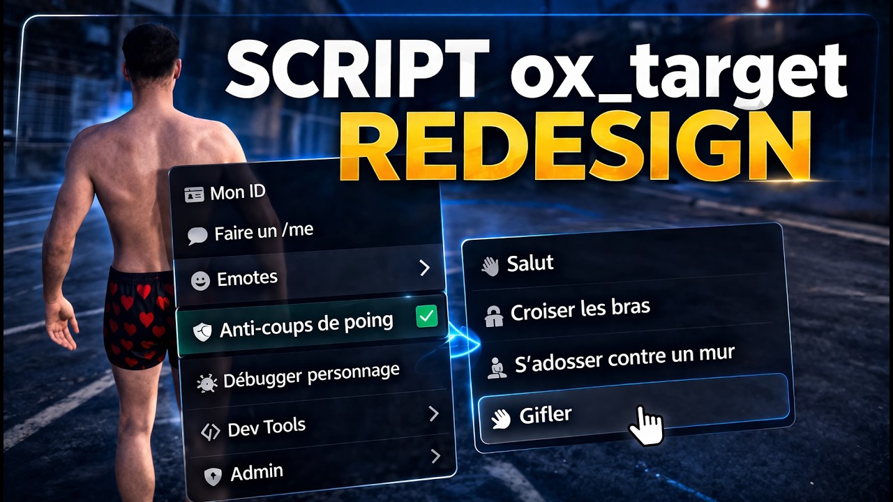 OX_TARGET REDESIGN 🔥 UI Premium + Features Exclusives (FiveM) - YouTube