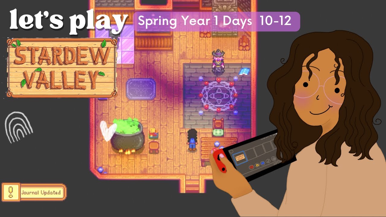 Stardew Valley Gameplay, Spring Year 1 Days 10-12 (No Commentary) - YouTube