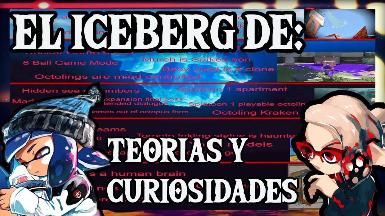 El Iceberg de Teorías y Curiosidades de Splatoon - YouTube