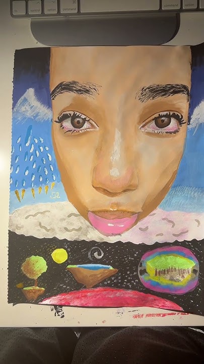 Sad self Portrait (P5, final part) - YouTube