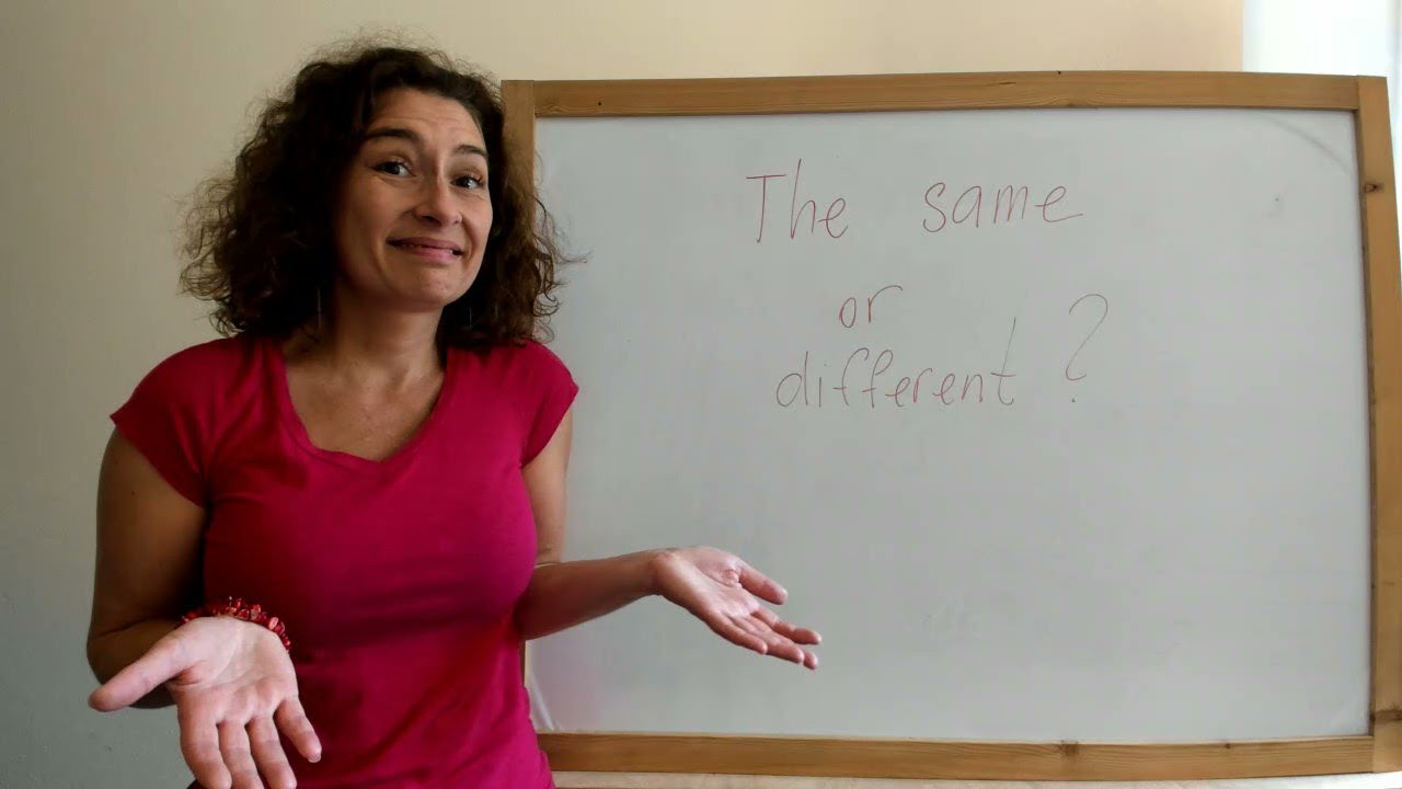 The same or different? Part 2 - YouTube
