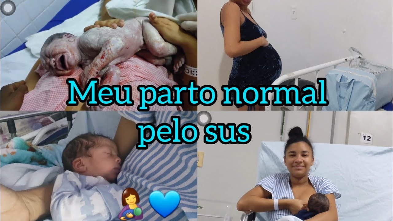 Meu parto normal pelo sus, segundo filho aos 17 anos | nascimento do ...