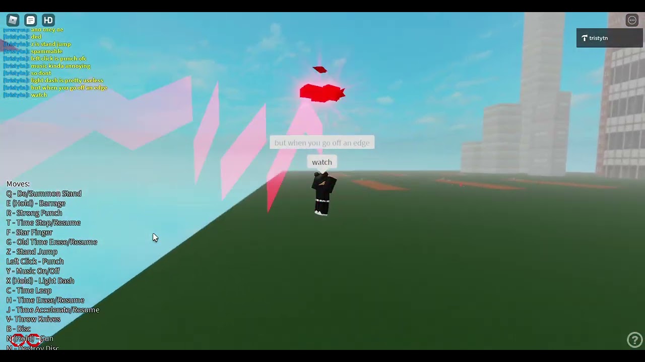 (jojo referance) Rainbow Stand Script Showcase!! - YouTube