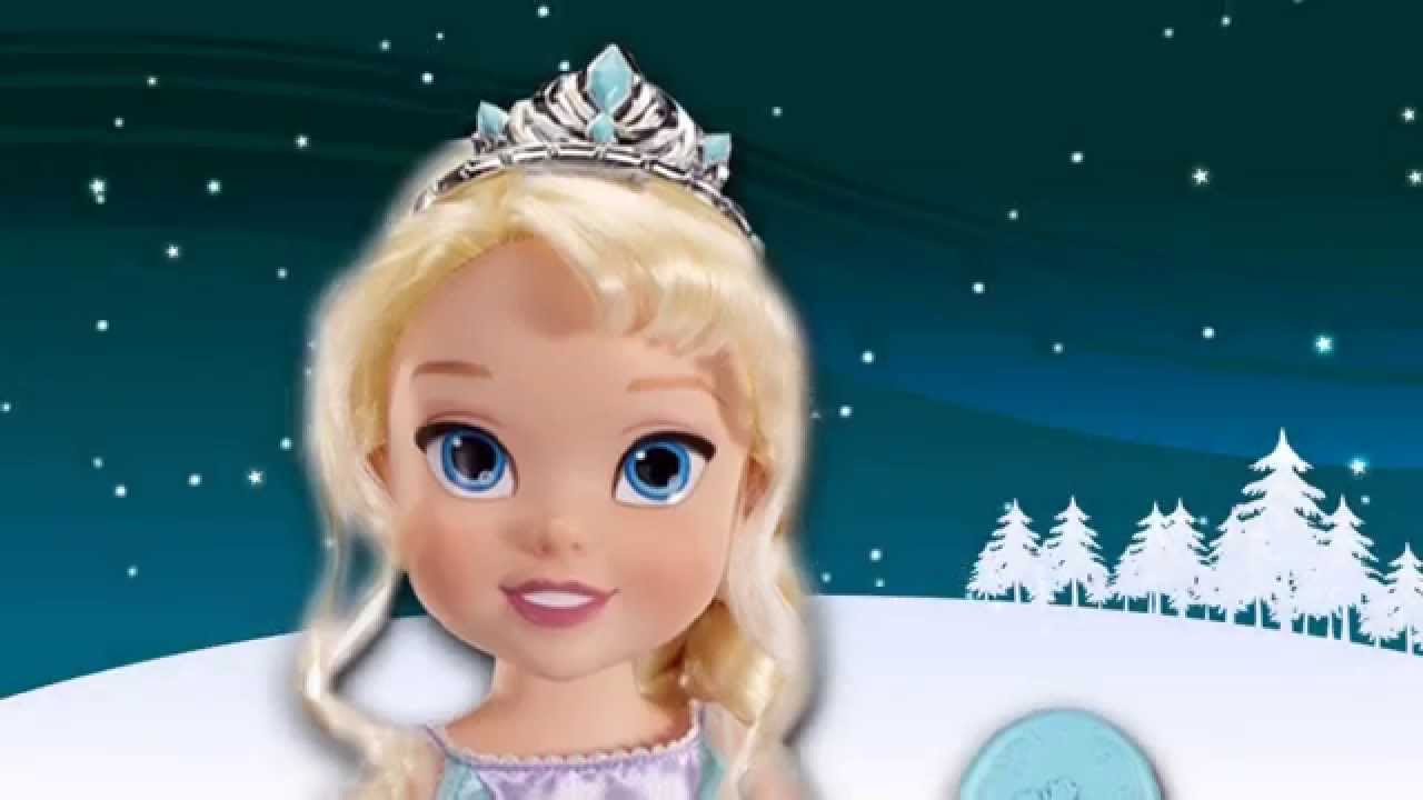 Disney Frozen Elsa Toddler Doll - YouTube