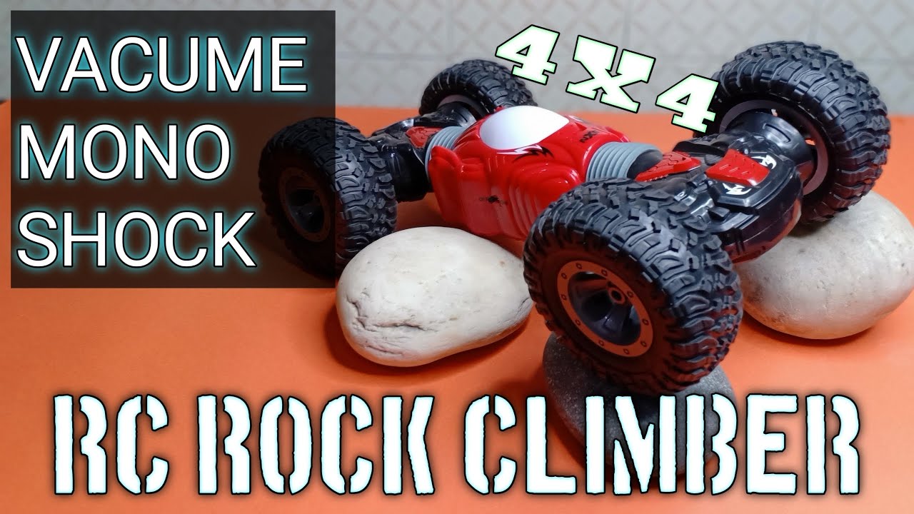 RC ROCK CLIMBER CAR / FLIP SHOCKER /VACUME SHOCKS. - YouTube
