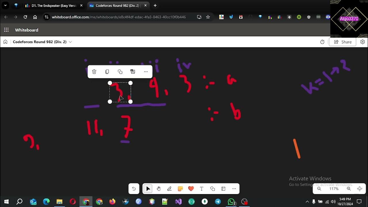 D1. The Endspeaker (Easy Version) | Codeforces Round 982 (Div. 2) | CP in Bangla | java solution ...