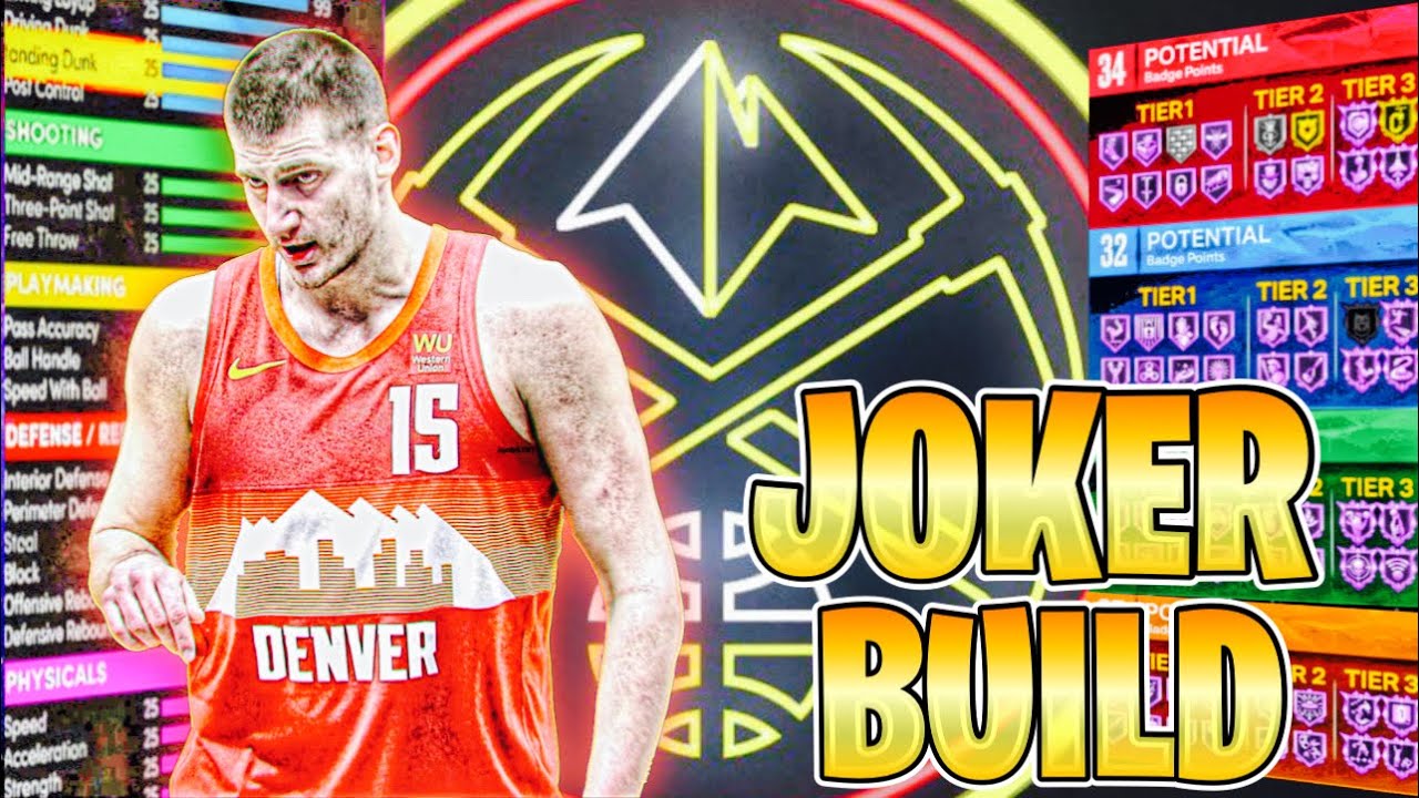 *RARE* NIKOLA JOKIC BUILD. Diming Inside-Out Scorer. Best Center Build ...