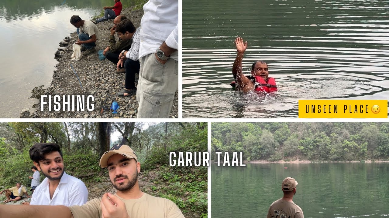 Garur Taal vlog || unseen Swimming place In Nainital - YouTube