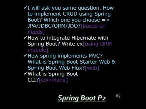 Wipro Java Spring Boot 1-4 yrs exp - Interview Section - Programmers Divine Shrts5P2 - YouTube
