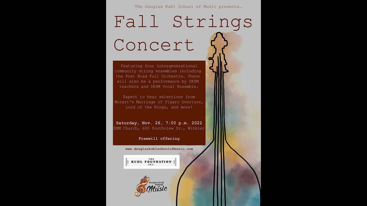 Fall Strings and Vocal Concert - YouTube