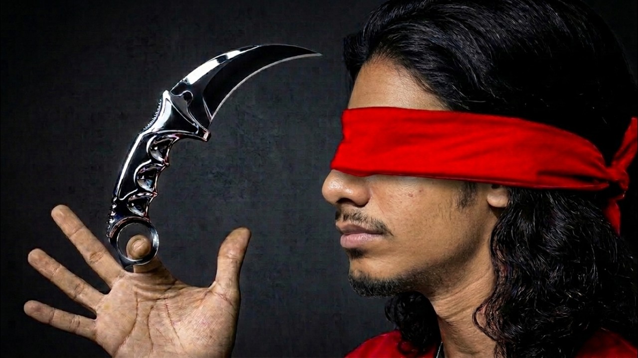 Mastering The Hardest Karambit Knife Tricks With 0.679% Experience ...