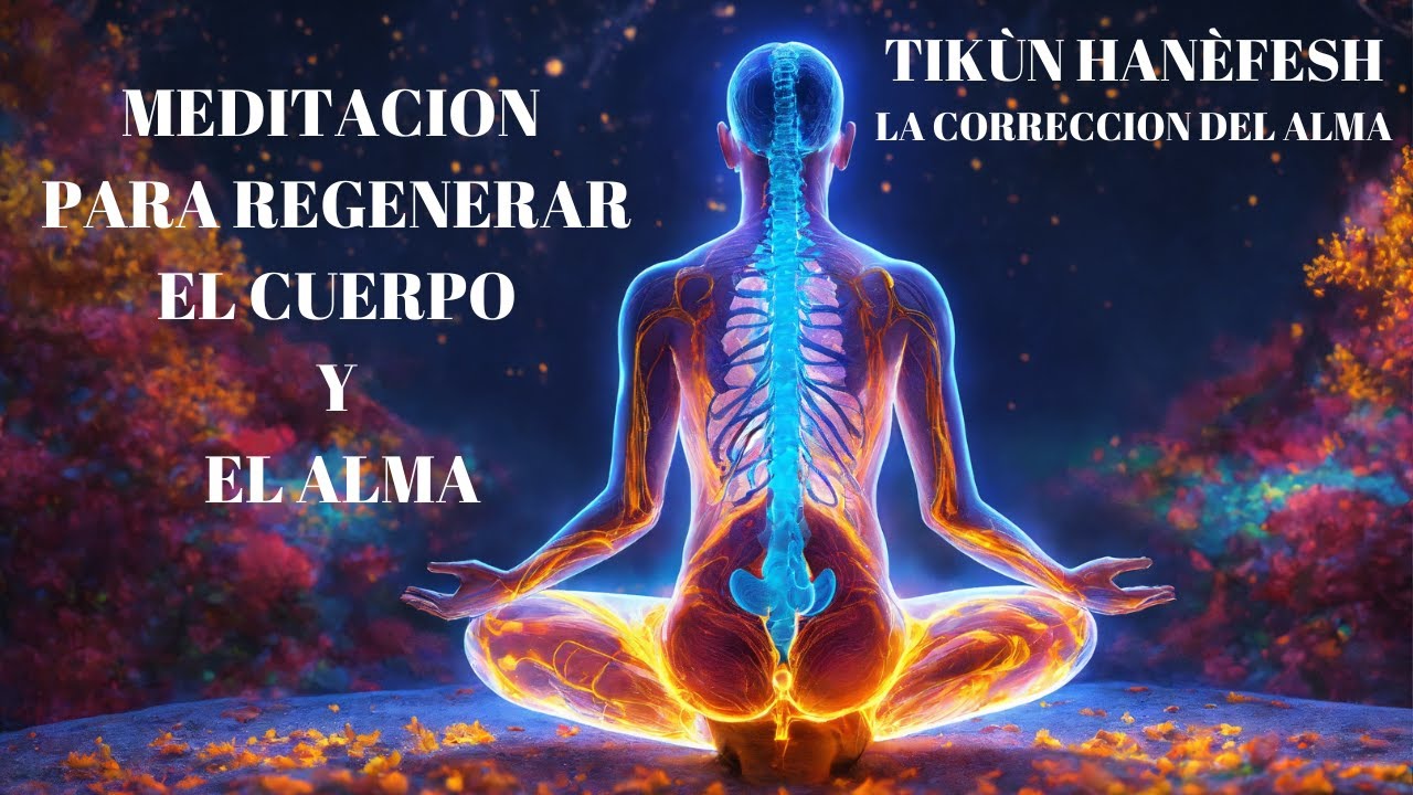 MEDITACION SANADORA con TIKÙN HANÈFESH/ LA CORRECCION del ALMA - YouTube