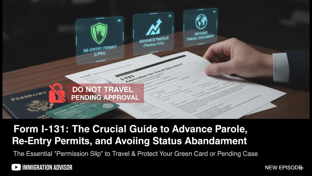Form I-131: The Crucial Guide to Advance Parole, Re-Entry Permits, and ...