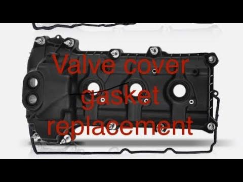 Ford Edge valve cover gasket replace - YouTube