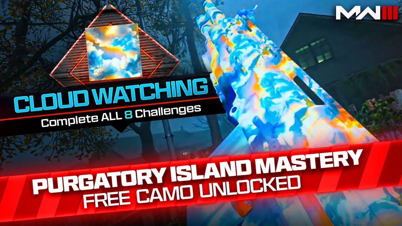 Unlock FREE 'Cloud Watching' Camo & EASY Terriball Kills! (ALL Purgatory Rewards) - Warzone ...