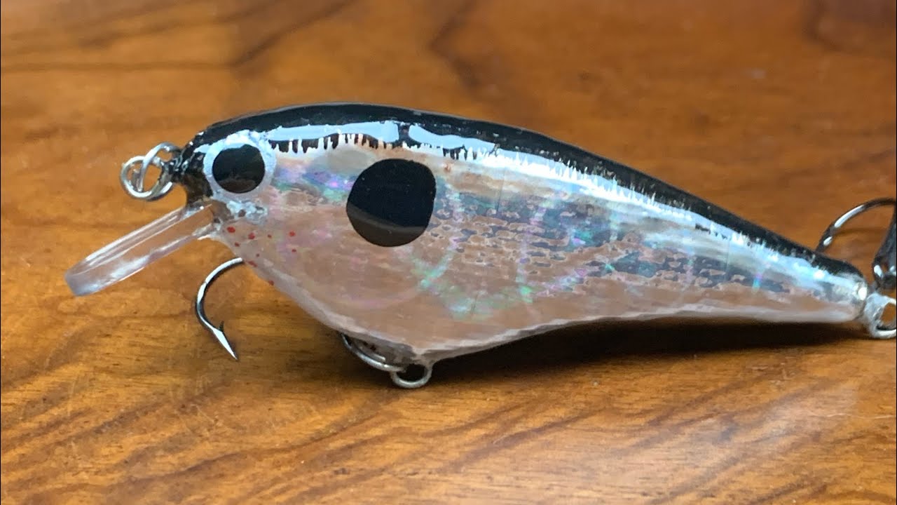 How to make a realistic shad jerkbait. - YouTube