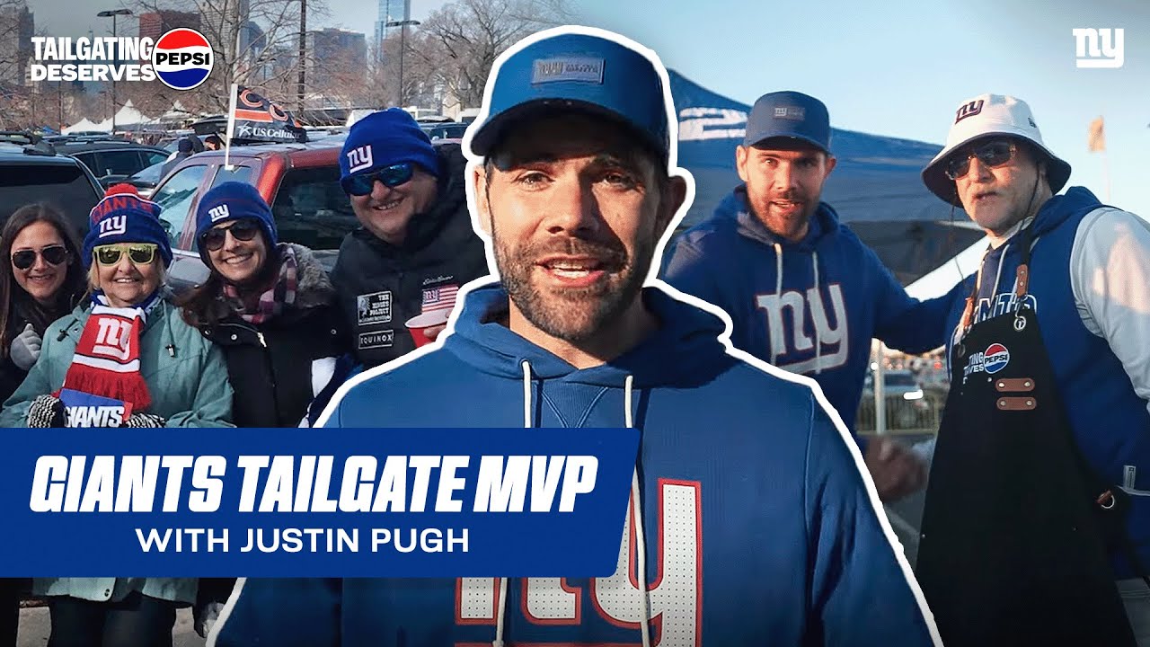 Justin Pugh is On The Hunt to Find Our Tailgate MVP | New York Giants - YouTube