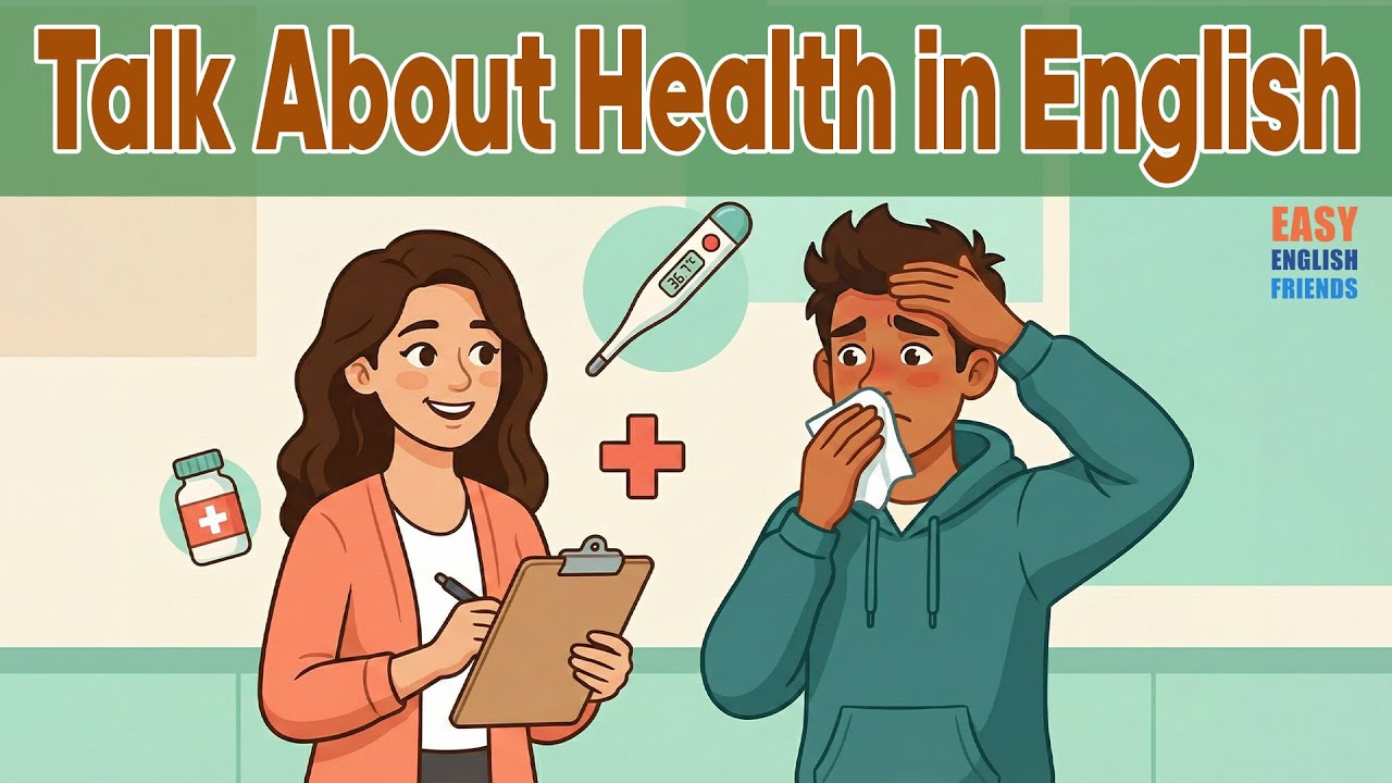 Let's Talk About Health in English | Health English Conversation for ...