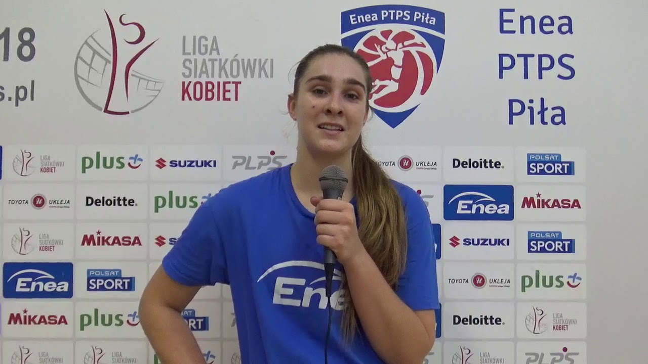 Julia Piotrowska | Enea PTPS Piła - YouTube