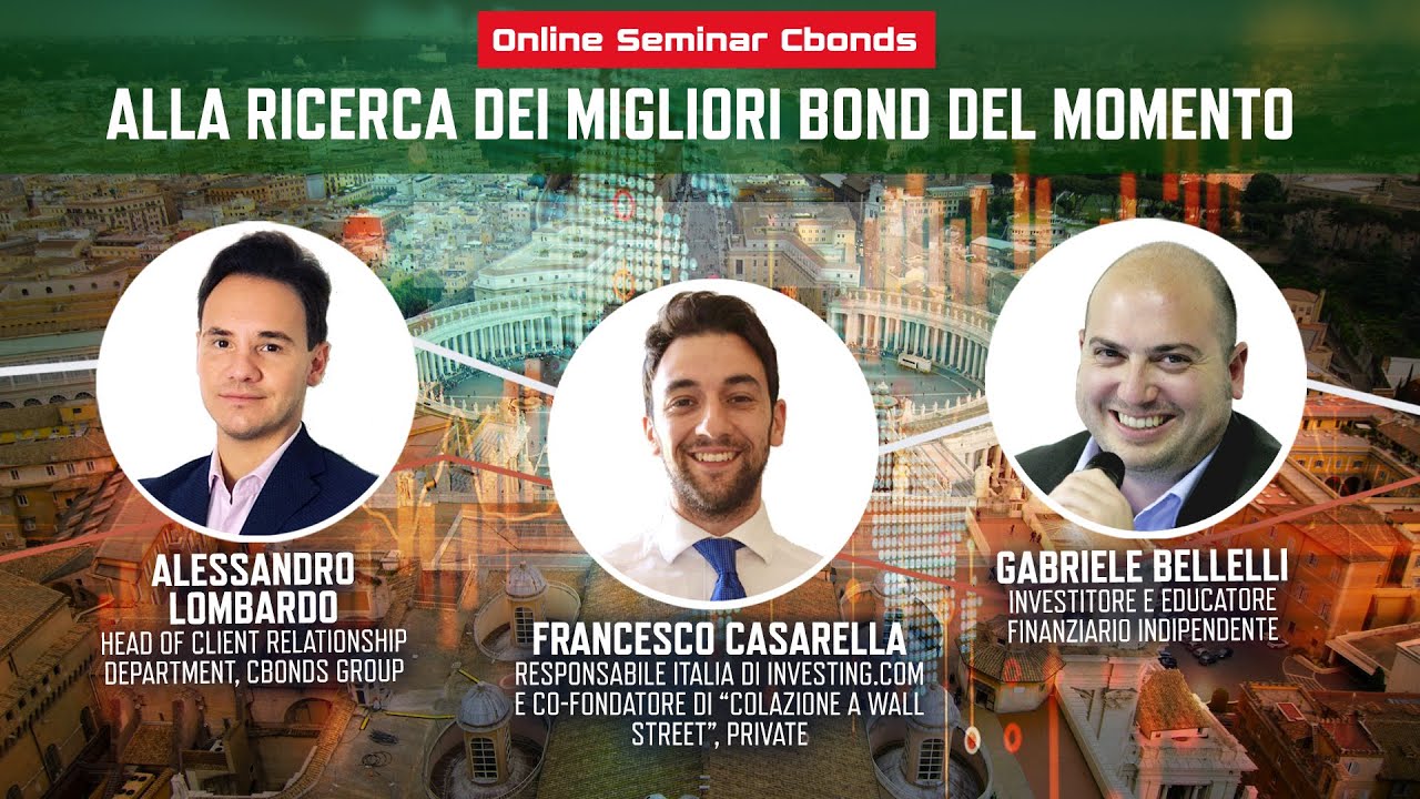 Online-seminar Cbonds "Alla ricerca dei migliori bond del momento" - YouTube
