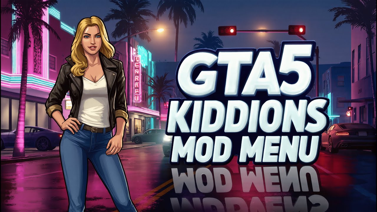 💎 GTA 5 Grand Theft Auto Online Kiddions Mod Menu 2025 🚗 | 0% Detection ...