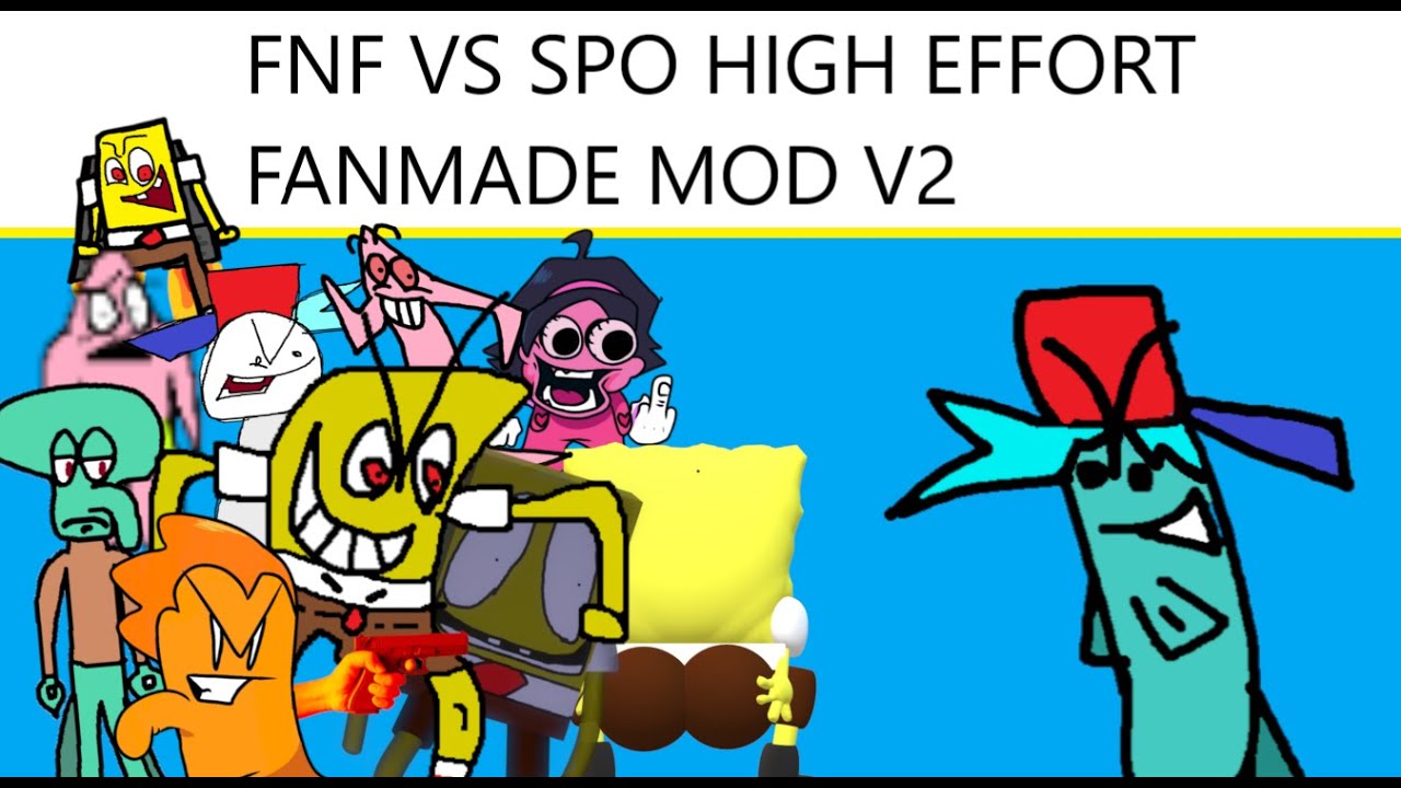 FNF VS SPO V2 FULL SHOWCASE - YouTube