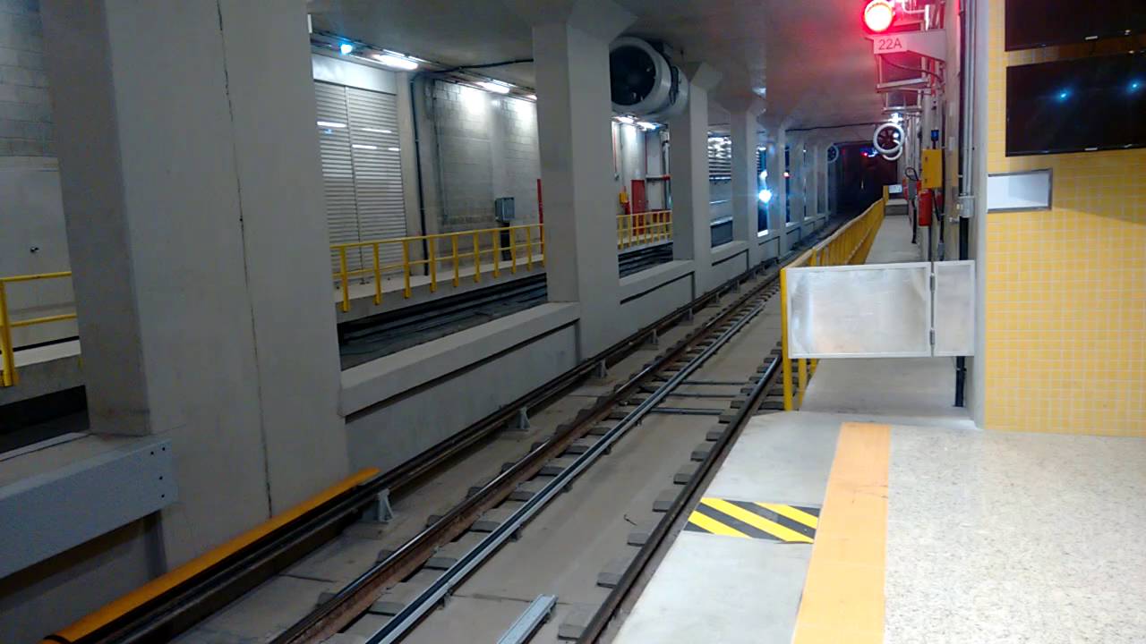 Linha 4 Metrô Rio - CNR 4052 chegando em Jardim Oceânico - YouTube